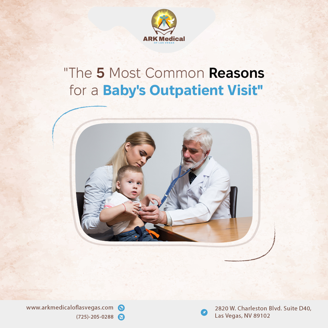 The 5 Most Common Reasons for a Baby's Outpatient Visit